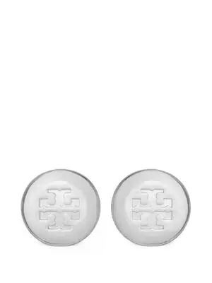 Tory Burch Logo-engraved Stud Earrings