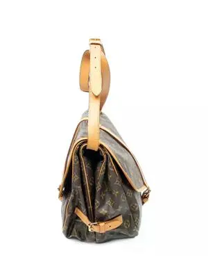 LOUIS VUITTON Saumur Gm Monogram Buckle-fastening Shoulder Bag