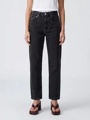 TOTEME Mid-rise Straight Jeans In Cotton Denim