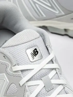 NEW BALANCE Abzorb 1890 Suede And Mesh Sneakers With Applied Logo