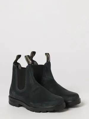 Blundstone Suede Chelsea Boots With Elasticized Ankles And A Tpu Sole - Blue