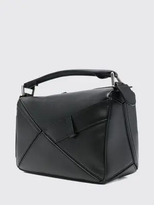 Loewe Small Featherlight Puzzle Bag In Calfskin With Removable Strap