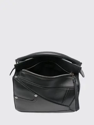 Loewe Small Featherlight Puzzle Bag In Calfskin With Removable Strap