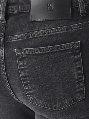 PT TORINO Kim Cropped Mid-rise Five-pocket Denim Jeans