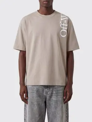 Off-White T-shirt Men Multicolor