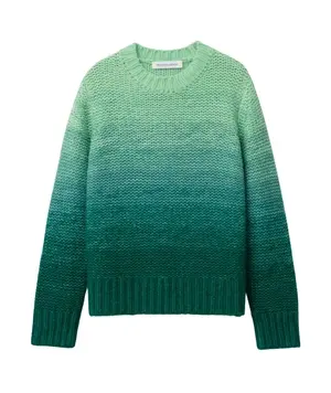 Iris Von Arnim Rainbow Degradé 50 Years Cashmere-silk Sweater - Mint