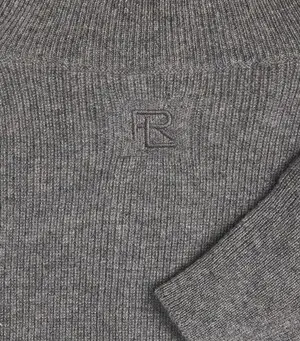 Ralph Lauren Purple Label Cashmere Half-zip Sweater