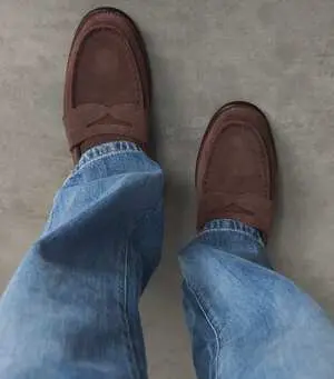 Polo Ralph Lauren Suede Alston Penny Loafers