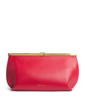 ANINE BING Leather Anine Clutch Bag