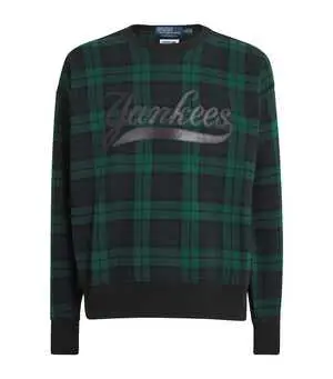 Polo Ralph Lauren X Yankees Check Logo Sweatshirt