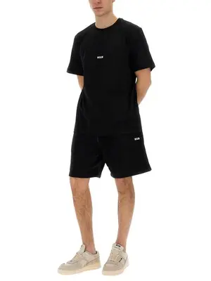 MSGM T-shirt In Cotone