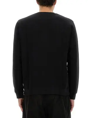 MSGM Felpa In Cotone Con Logo