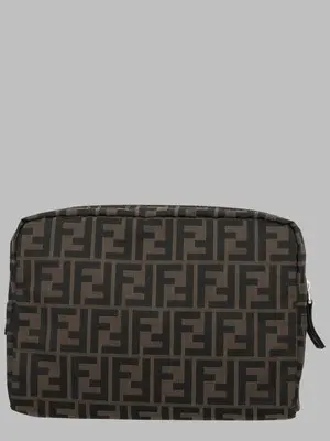 Fendi Beauty Case Medium In Tessuto Superlight Ff