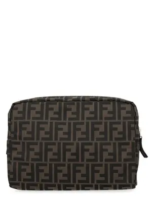 Fendi Beauty Case Medium In Tessuto Superlight Ff