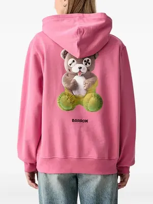 BARROW Teddy-bear Print Hoodie