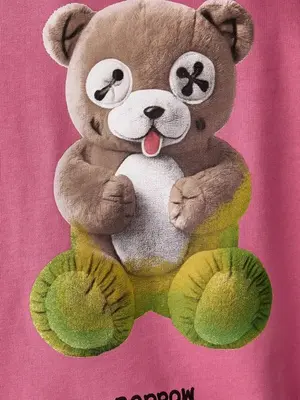 BARROW Teddy-bear Print Hoodie