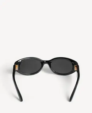 Balenciaga Cosmo Oval-frame Sunglasses