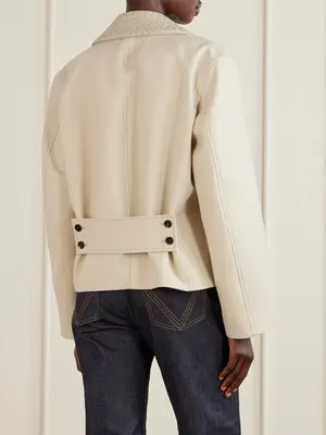 Bottega Veneta Long-sleeve Double-breasted Jacket