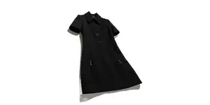 Gucci Crêpe Wool Polo Dress With Horsebit