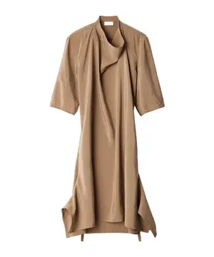 LEMAIRE Soft-collar Dress In Dry Silk
