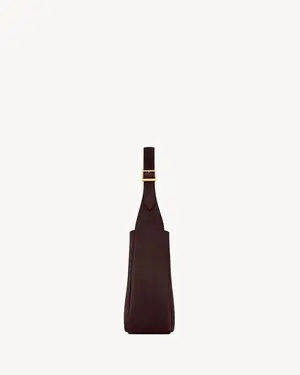 Saint Laurent Le 5 A 7 Supple Small In Suede - Arab