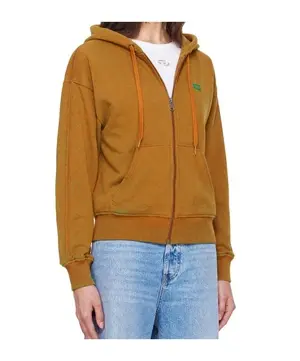 DIESEL® Faded-effect Zip-up Hoodie
