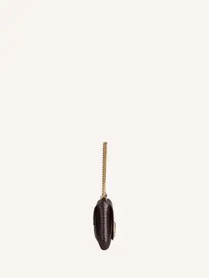 Balmain Embossed Leather Metropolis Bag