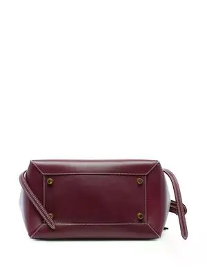 Celine 2016 Mini Smooth Calfskin Double Stitched Belt Bag Satchel