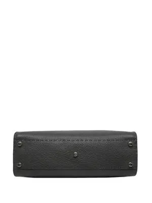 Fendi 2000-2010 Medium Leather Selleria Peekaboo Iconic Satchel