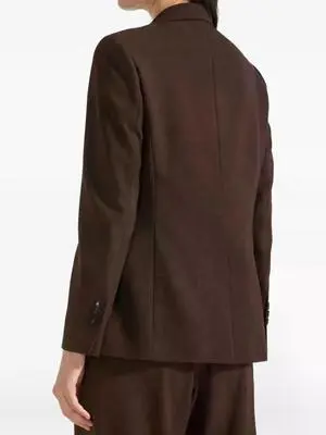 Seventy Double-breasted Blazer - Brown