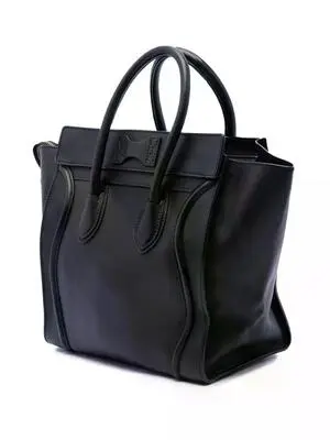 Celine 2012 Mini Leather Luggage Tote Bag