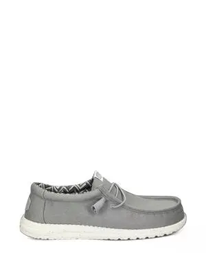 HEY DUDE Wally Stretch Loafers - Grey