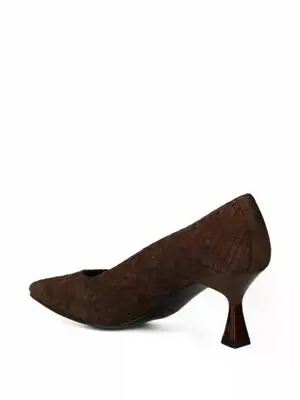 PONS QUINTANA Woven Leather Pumps