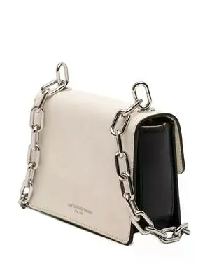 Alexander Wang 2018-2019 Small Bicolor Leather Hook Crossbody Bag