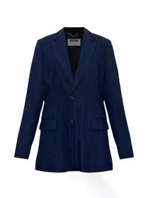 Moschino Pinstripe-pattern Wool Jacket