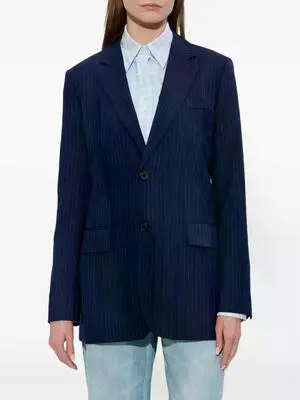 Moschino Pinstripe-pattern Wool Jacket