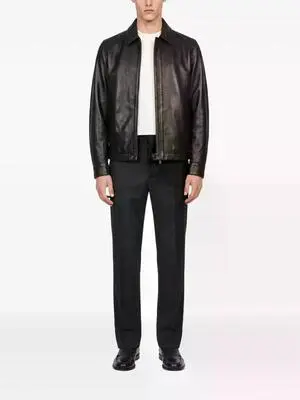 Tagliatore Jaxon Leather Jacket