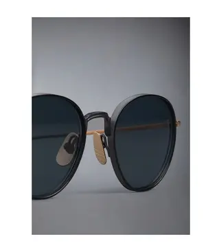 Thom Browne Round Frame Sunglasses