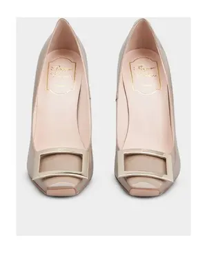 ROGER VIVIER Belle Vivier Trompette Pumps - Beige