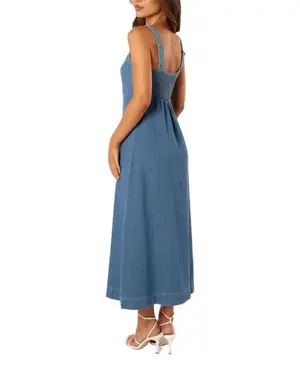 PETAL AND PUP Bettie Midi Dress
