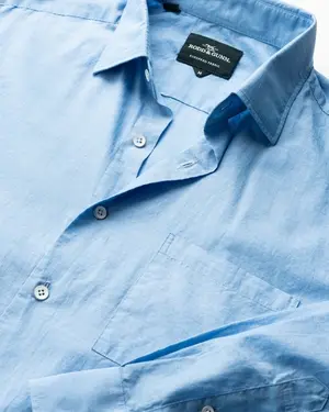 Rodd & Gunn Parsons Hill Weekend Fit Shirt - Sky