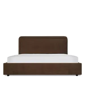 HUDSON PARK COLLECTION Nolita Storage Bed, King - Brown