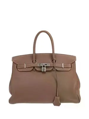 Hermès 2008 Birkin 35 Togo-leather Handbag - Brown