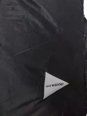 AND WANDER Logo-print Tote Bag