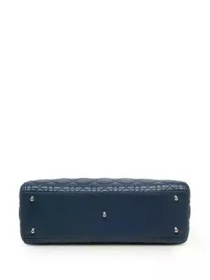 Dior 2014 Large Lambskin Cannage Lady Satchel