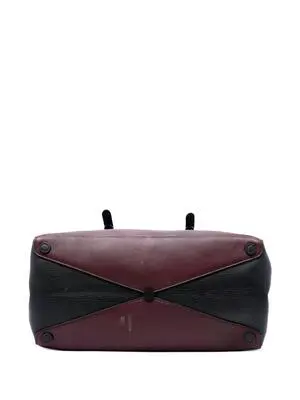 Prada 2013-2026 Medium Bicolor City Calf Double Satchel