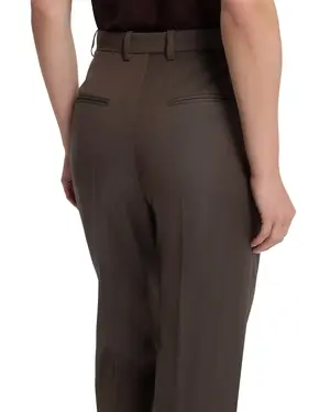 Hugo Boss Telasa Wool Straight Pants