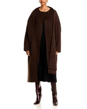 Hugo Boss Chalet Double Face Scarf Coat Exclusive