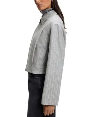 Hugo Boss Jossini Cropped Bomber Jacket