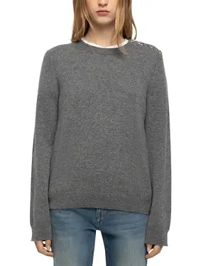 Zadig&Voltaire Cara Ws Bijoux Cashmere Sweater